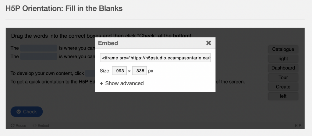 Creating Interactive Content Using H5P – MacPherson Institute